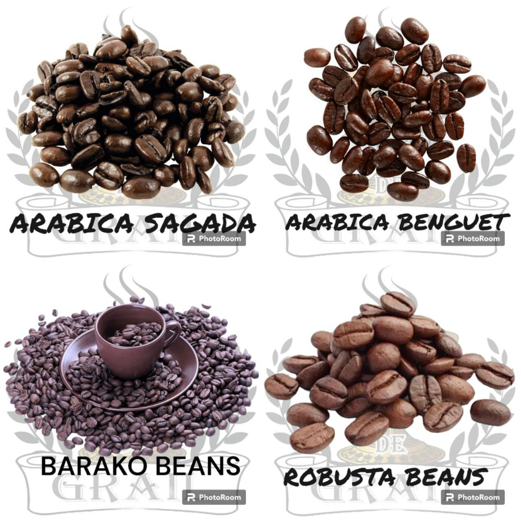 Coffee Beans Arabica Sagada, Arabica Benguet, Barako, Robusta - Premium ...