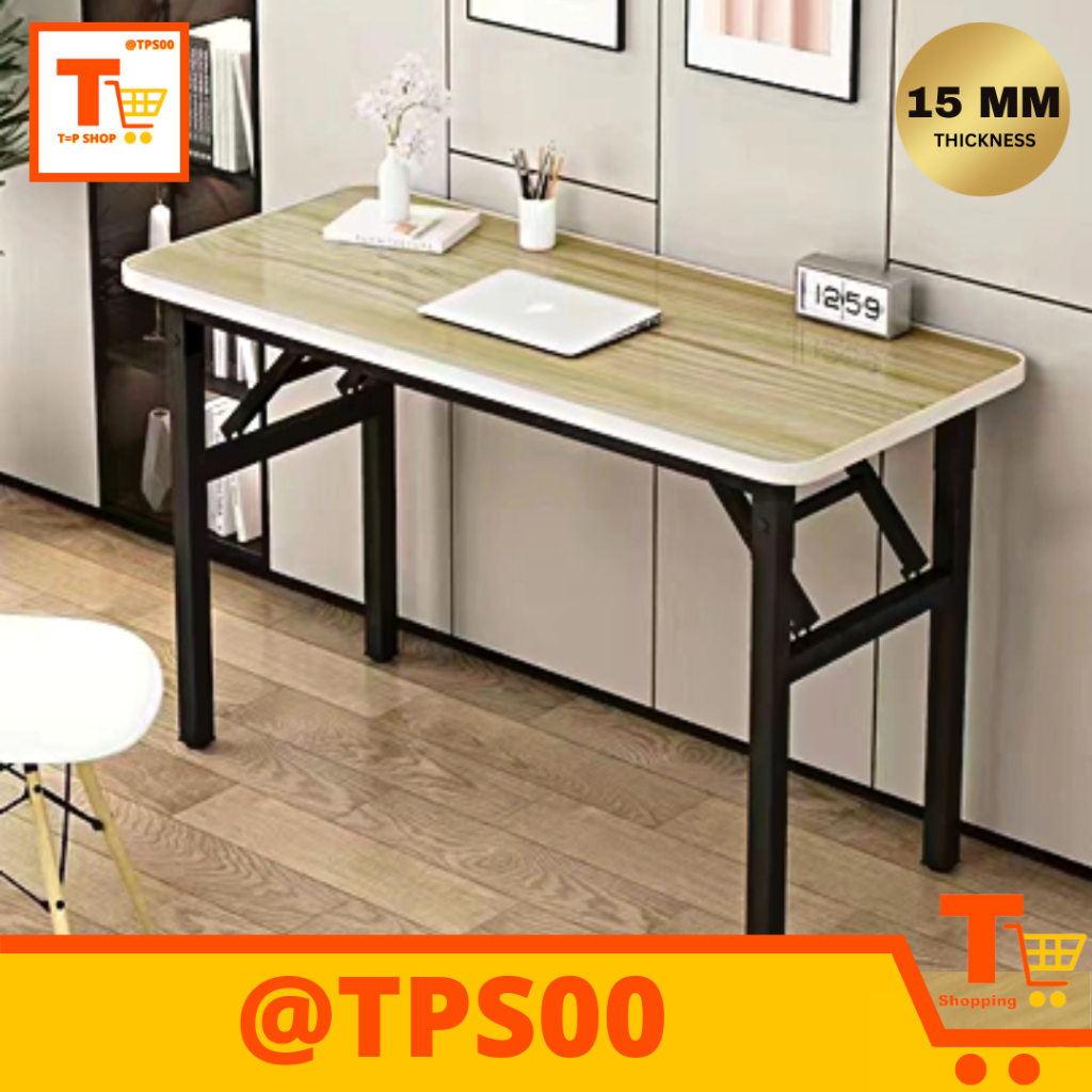 FOLDABLE TABLE - DINING TABLE / OFFICE TABLE / STUDY TABLE (WOOD ...