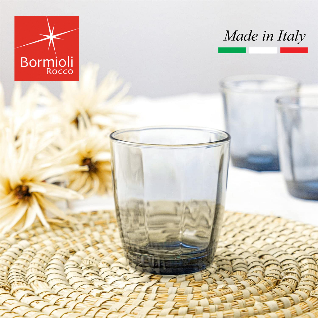Bormioli Rocco 6pcs Pulsar 10oz Aqua Ocean Blue Glass Tumbler Set YBOP053 | Shopee Philippines