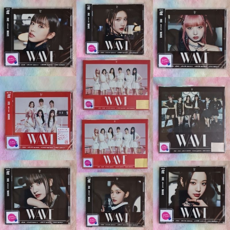(Onhand/Sealed) IVE - JAPAN 1st EP WAVE [with POB] | Shopee Philippines