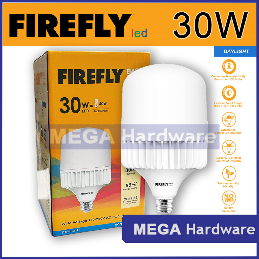 Firefly LED UFO Ceiling Bulb 15W 18W 20W (3Color Daylight, Cool or Warm ...