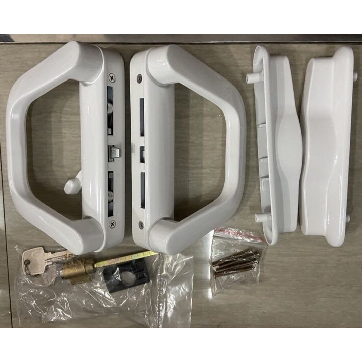 luxury door handle solid 900 series{single}{double}(white/black ...