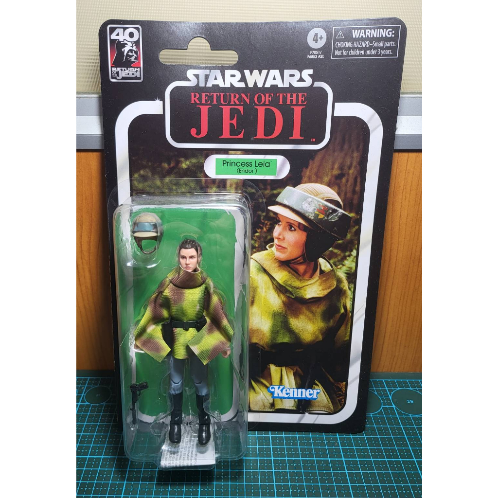 Star Wars TBS Retro 6" Princess Leia Endor SW The Black Series Return ...