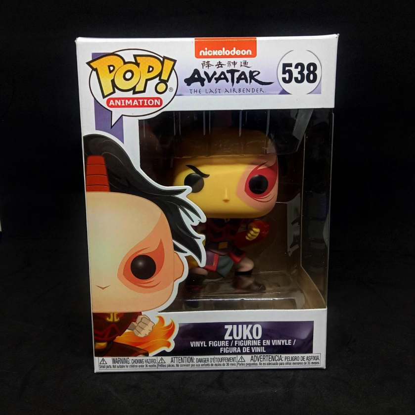 Funko POP! Avatar The Last Airbender #538 Zuko w/ Protector | Shopee ...