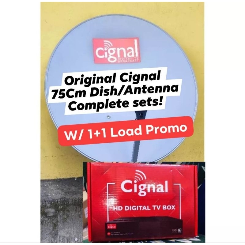 Cignal HD Complete Sets With 1+1 Load Promo | Shopee Philippines