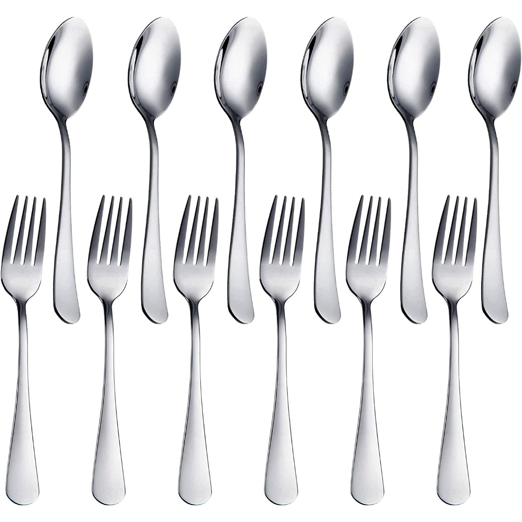 Spoon and Fork/Cutlery Set (6pcs & 12pcs) | Shopee Philippines