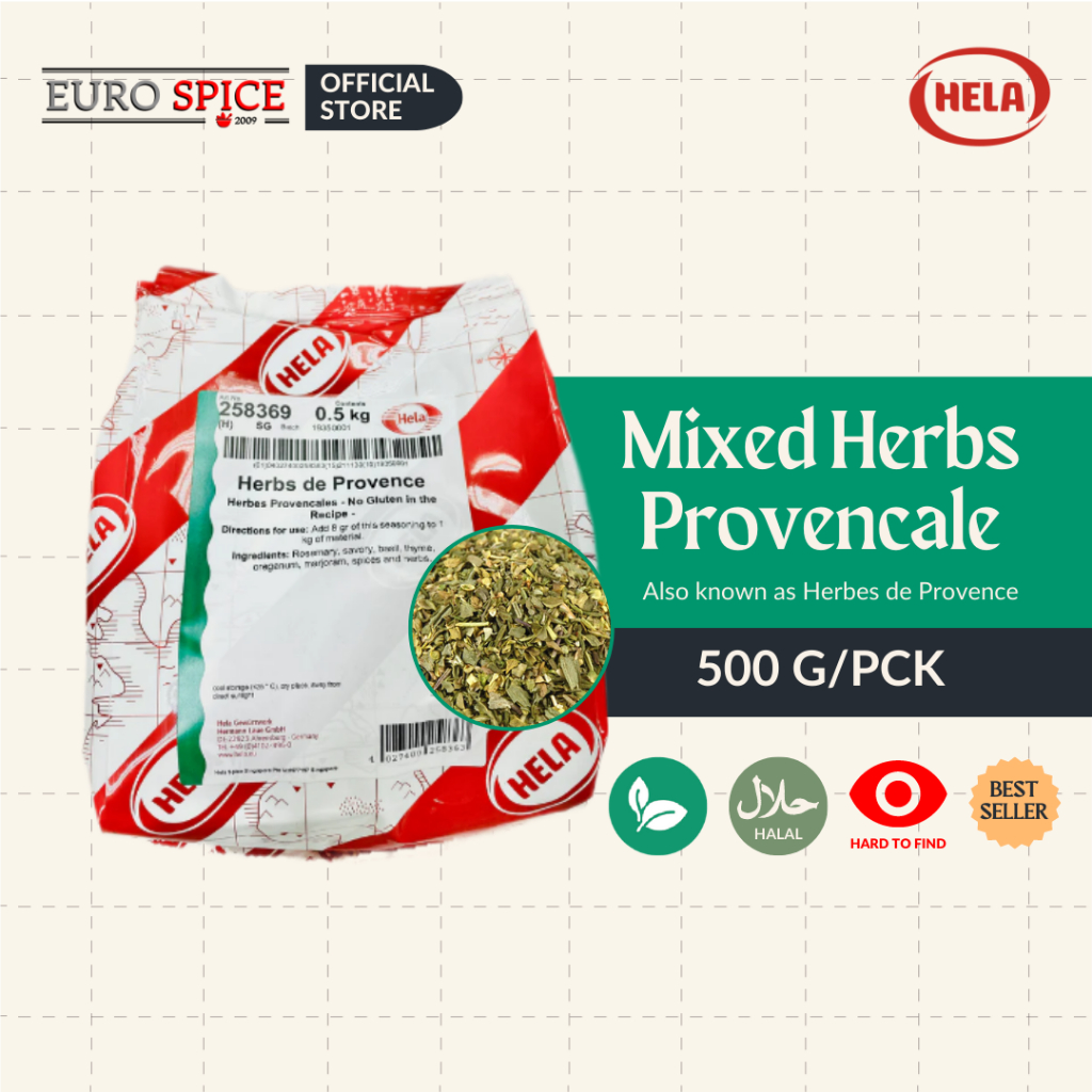Euro Spice - Herbs de Provence 500g (Hela) | Shopee Philippines
