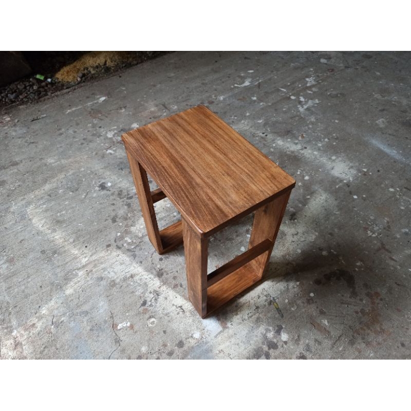 Wooden Chair Bedside Table Kitchen Living Room Chair | Shopee Philippines