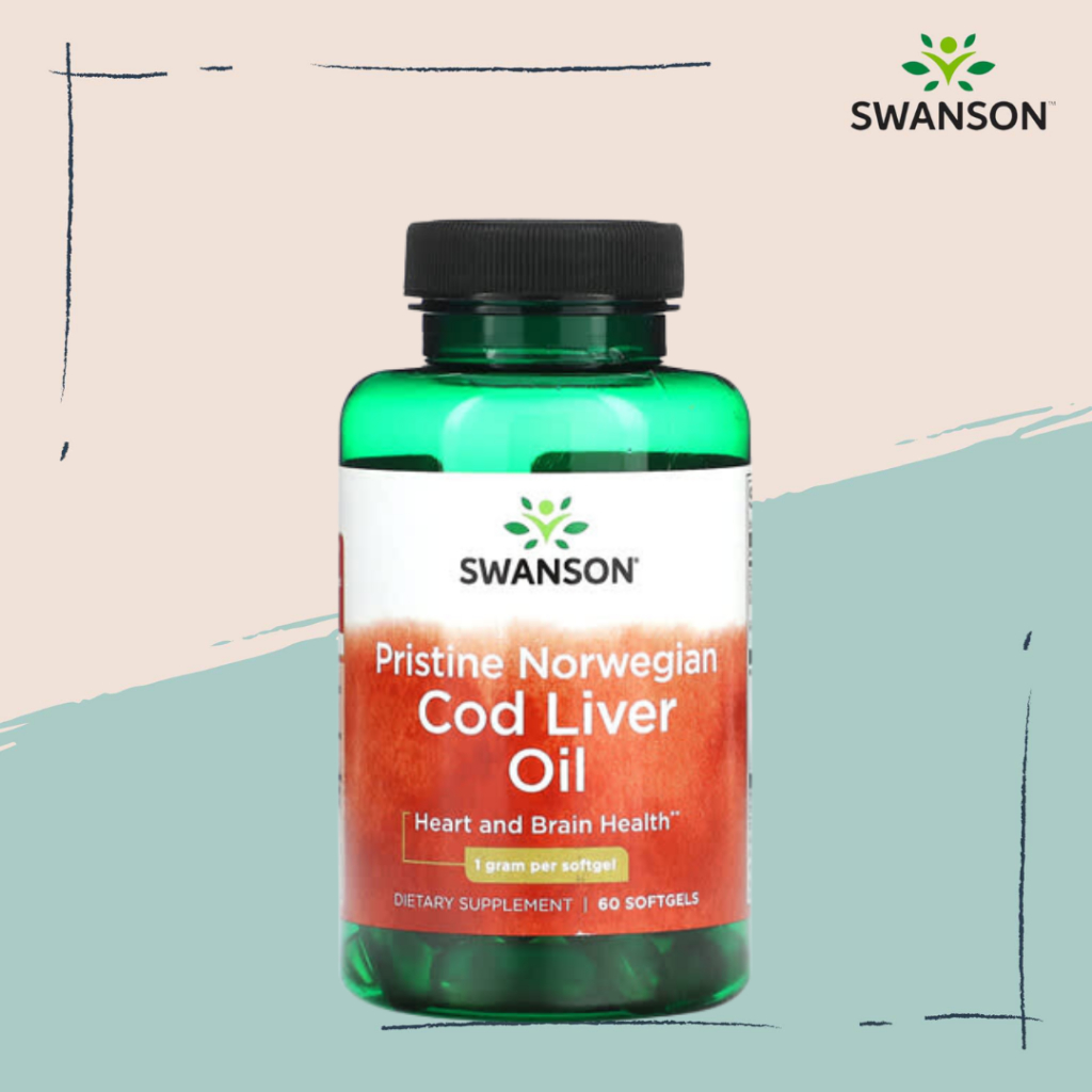 SwansonPh | Swanson, Pristine Norwegian Cod Liver Oil, 1 g , 60 ...
