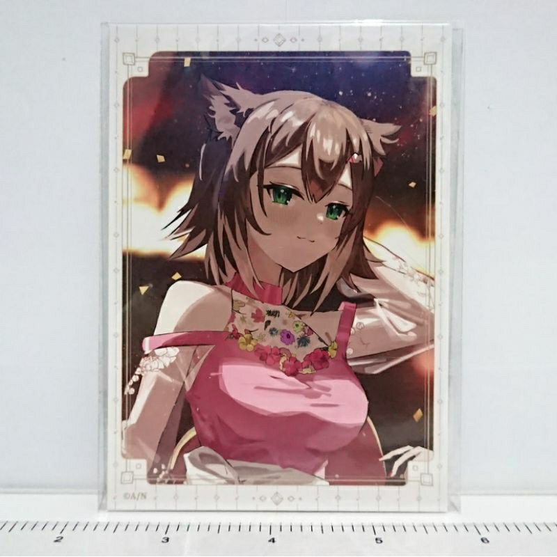 Nijisanji Vtuber card (Fumino Tamaki) character exclusive merch Vshojo ...
