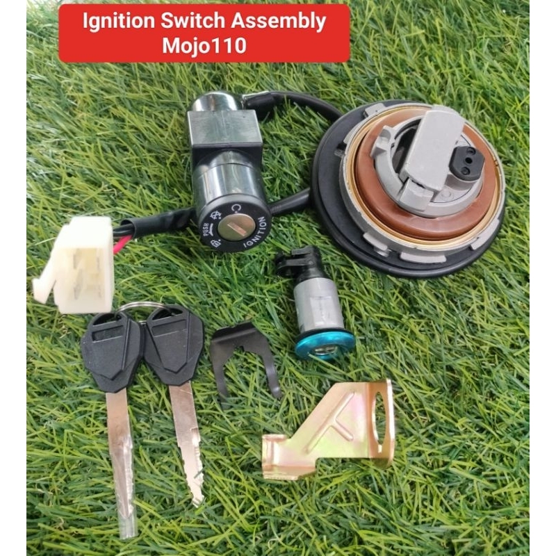 Mojo 110 Ignition Switch Assembly w/ Fuel tank cap (Rusi) | Shopee ...