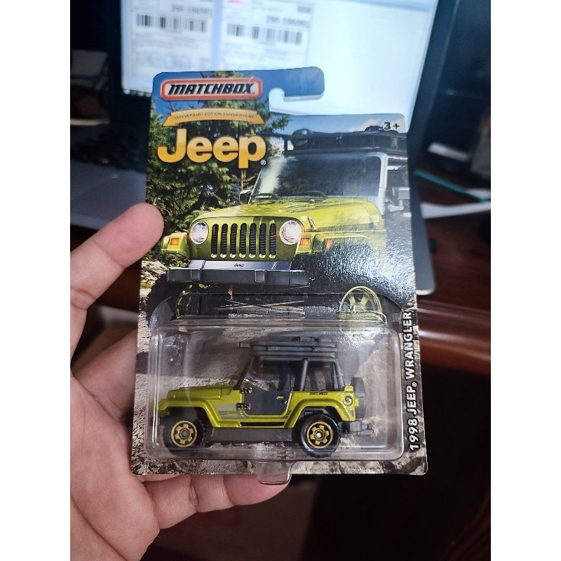 Jeep® Wrangler - Matchbox Casting | Shopee Philippines