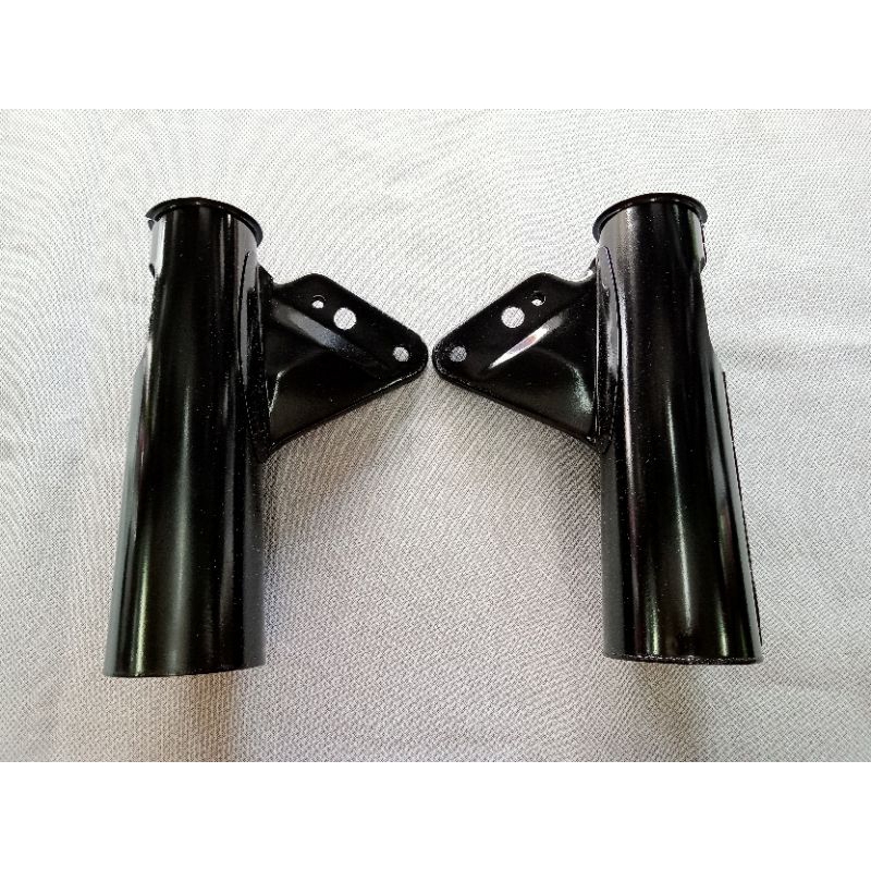 Front Shock Cover TMX155 ( Upper Black ) ( 1Set 2pcs Left/Right ...