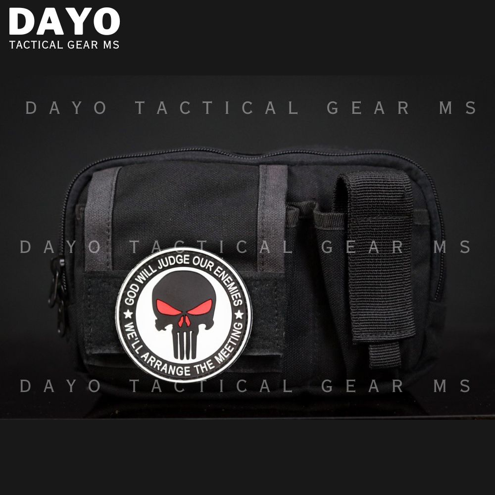 (DAYO) Chestpouch for Bandolier/ Vest/ Back to Back, waist bag MOLLE ...