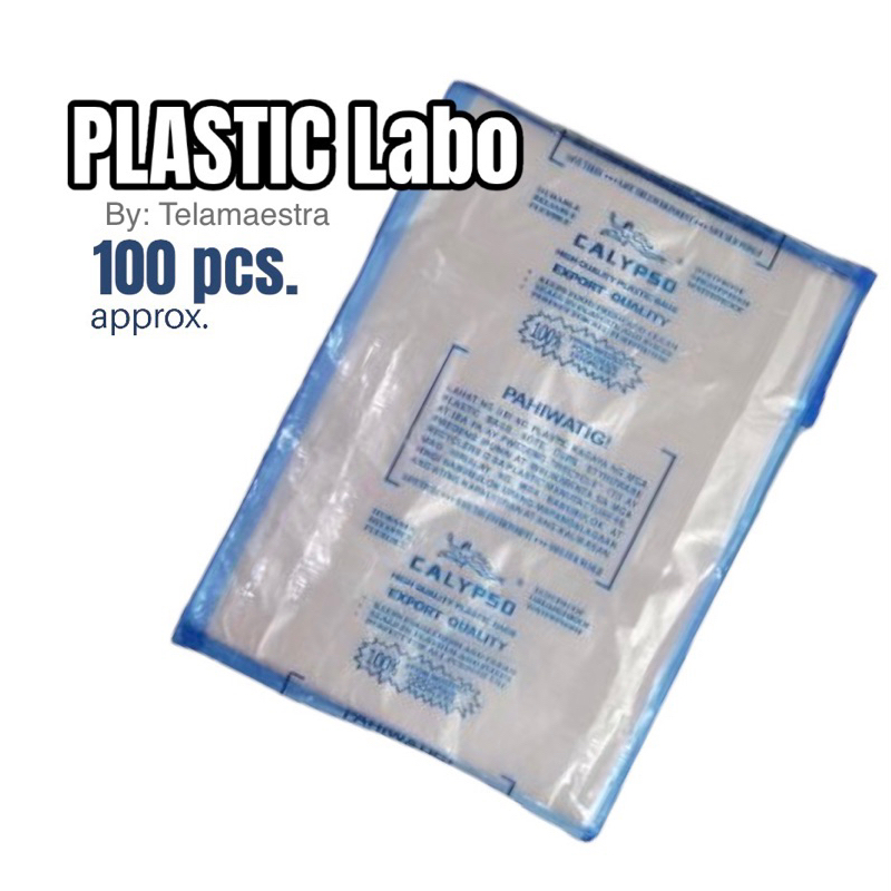 Calypso 8x11 HD Plastic Labo 1 Pack (100 Pieces) | Shopee Philippines