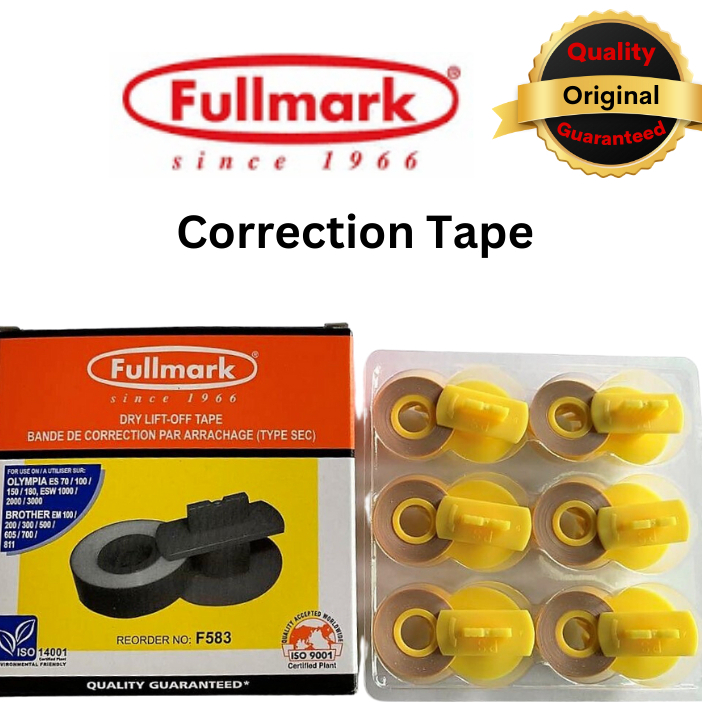 (Positivity) Fullmark Typewriter Ribbon F737BKSC for Brother AX 10 AX ...