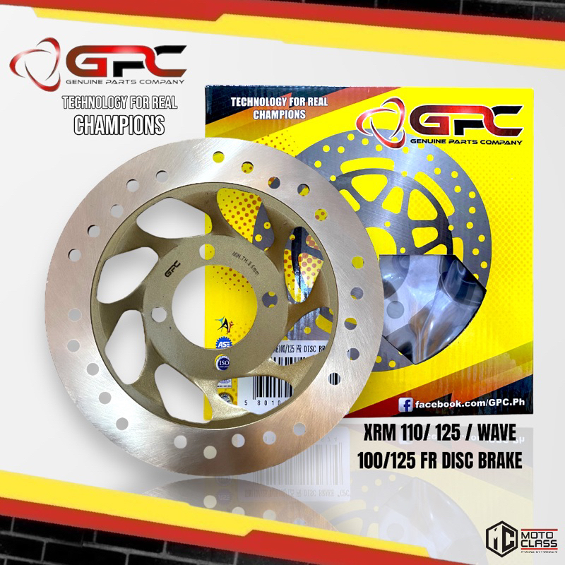 GPC DISC XRM 110 / WAVE 100 (8908) | Shopee Philippines