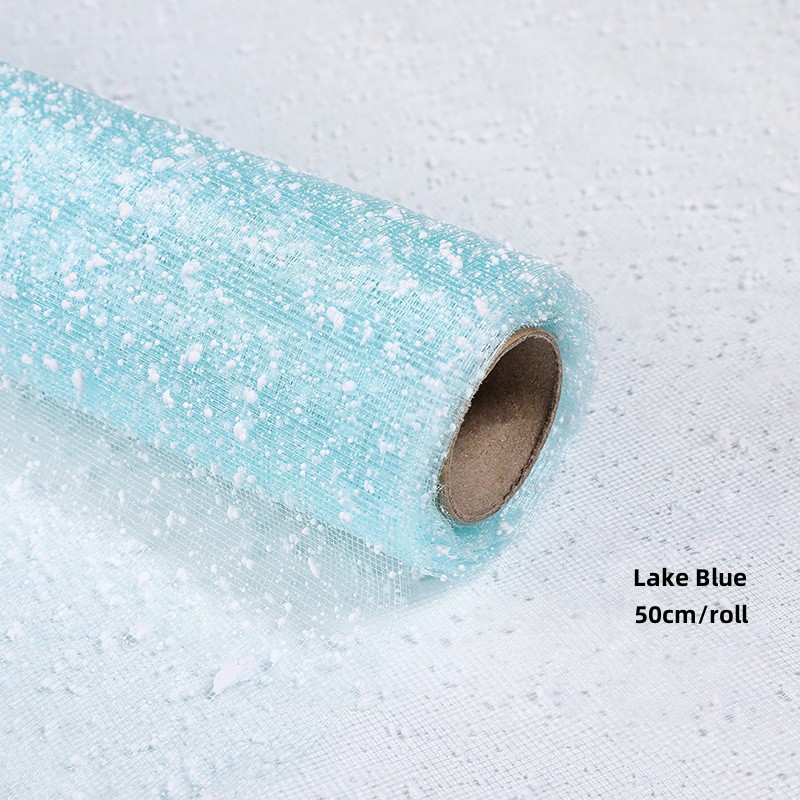 Snow Dot Gauze Bouquet Packaging Material Package Handmade DIY Flower ...