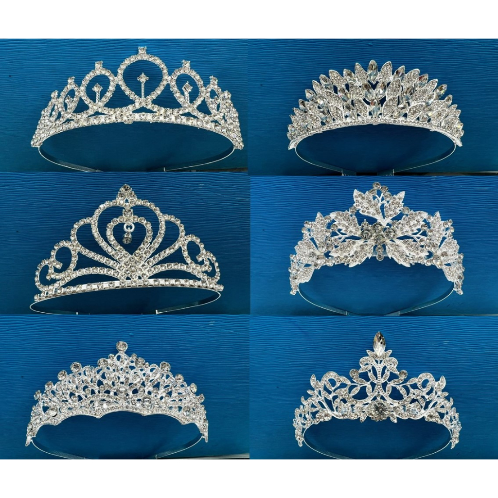 Crystal Bridal Crown Tiara Headdress for Wedding/Party/Debut | Shopee ...