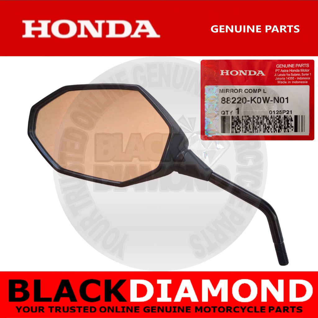 JOEY - ORIGINAL HONDA ADV 150/160 | MIRROR COMP., LEFT SIDE | PART ...