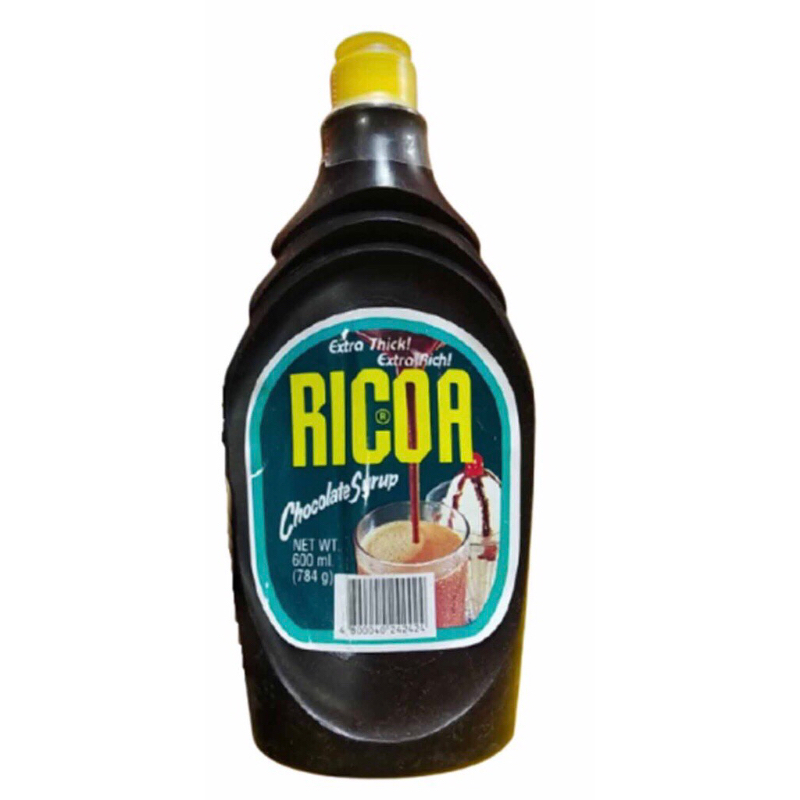 784g Ricoa Chocolate Syrup Extra Thick Extra Rich | Shopee Philippines
