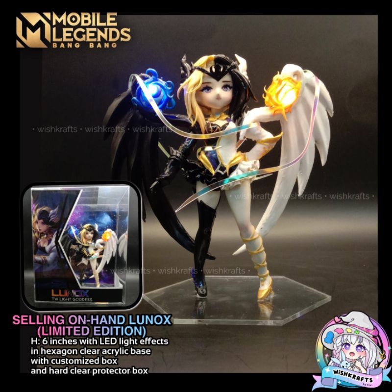 MOBILE LEGENDS LUNOX ON-HAND ACTION FIGURE 6 INCHES (HANDCRAFTED ...