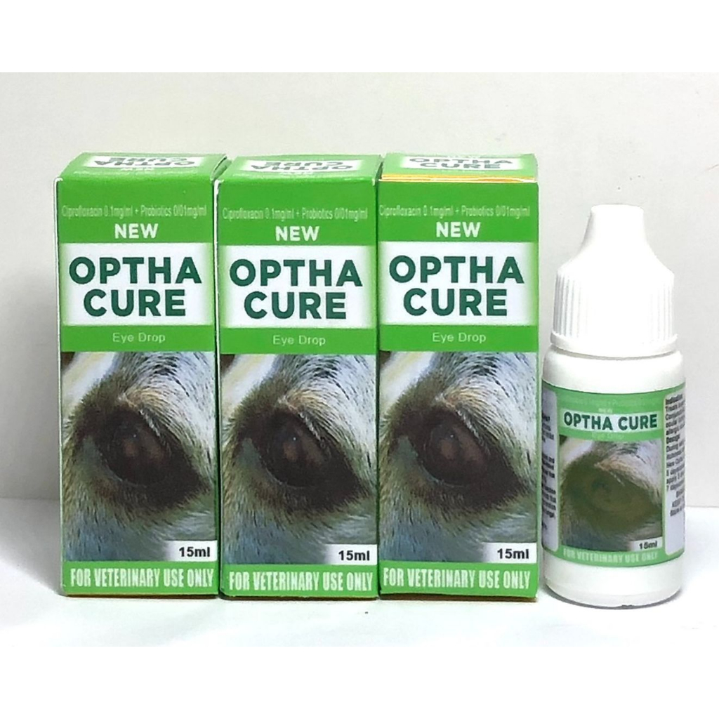 [CLR AGRIVET] Buy 3 take 1 OPTHA CURE EYE DROP 15ml for pet/ PET EYE ...
