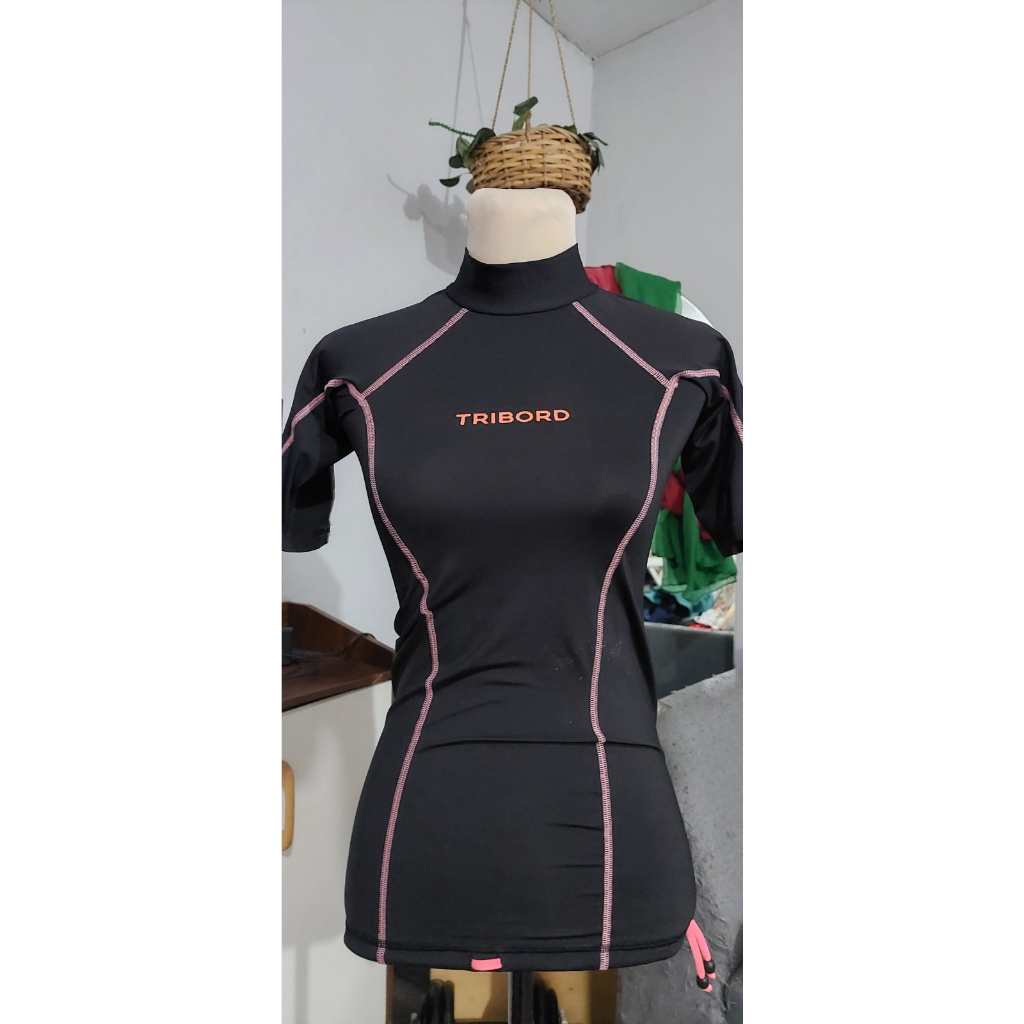 pre-loved Decathlon rash guard (XS) | Shopee Philippines