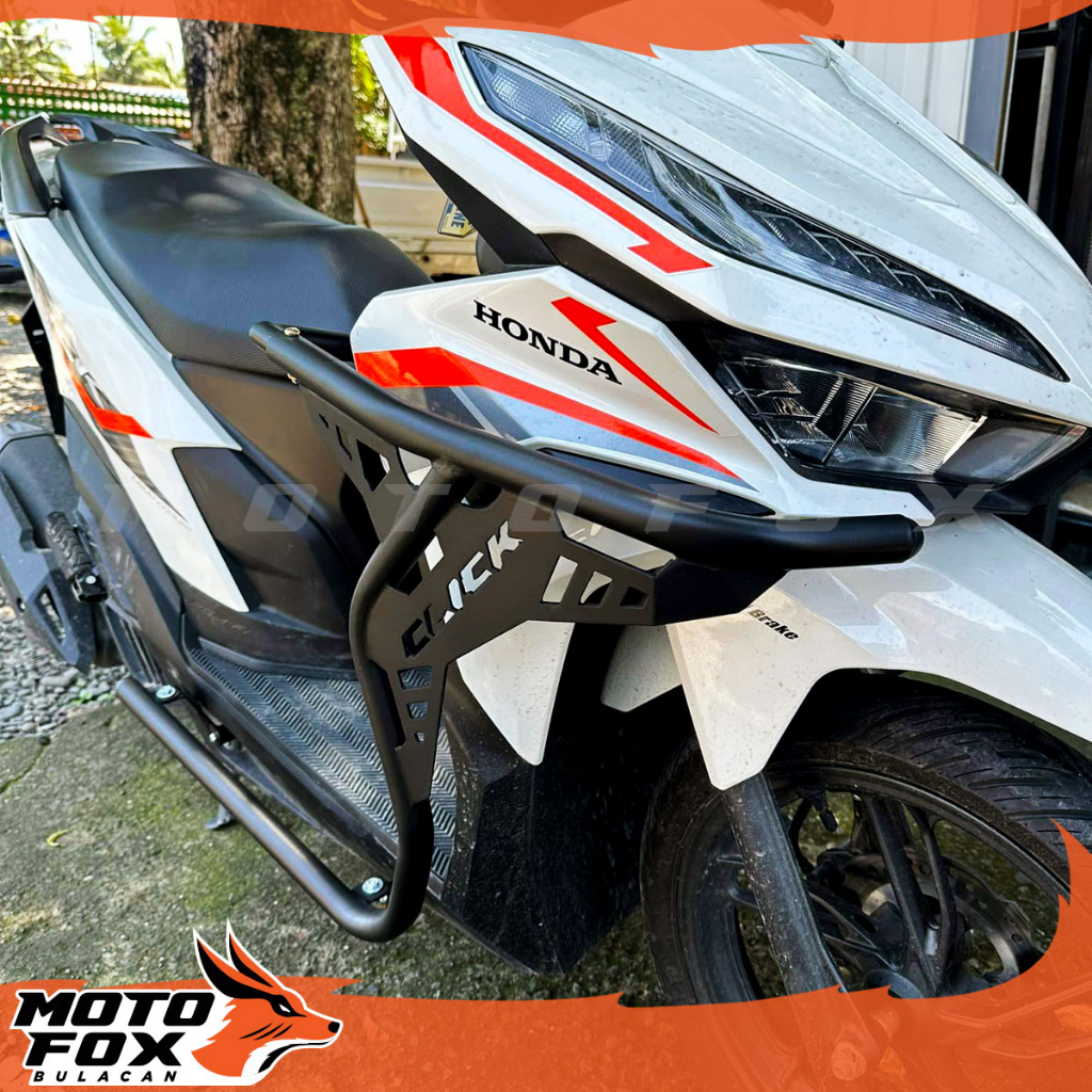 Honda Click V2 / V3 Crash Guard Sports Edition - Red Motoshield ...