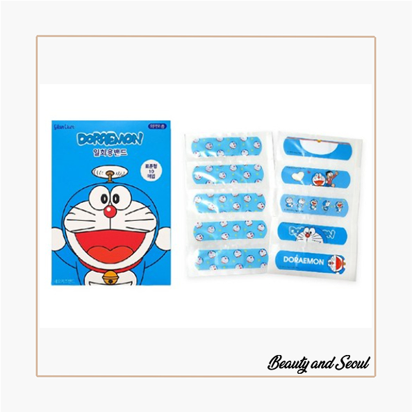 [DAISO] Doraemon character disposable bandage Band-aid (10pcs inside ...