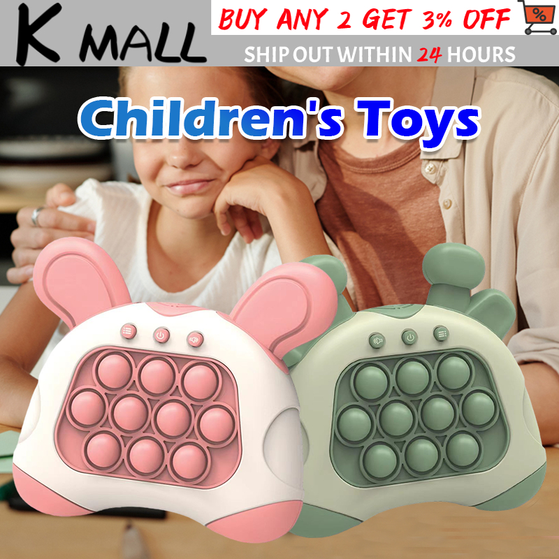 Whack-A-Mole Quick Push Game Console Pop It Game Machine Educational ...