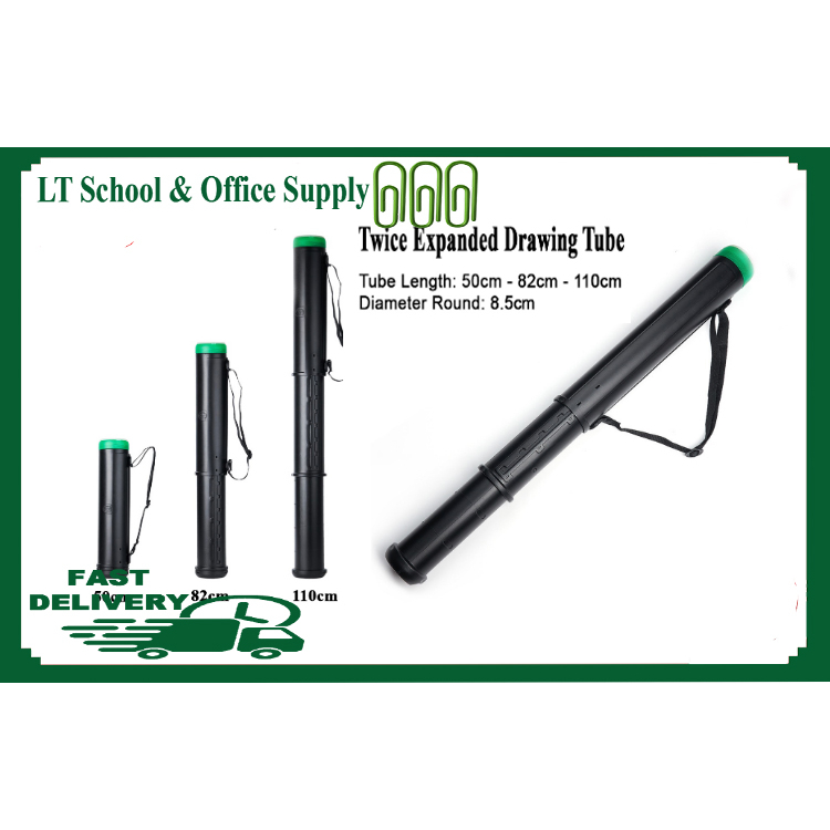 Art Tube Document And Poster Tube, Expandable Storage, Telescopic ...