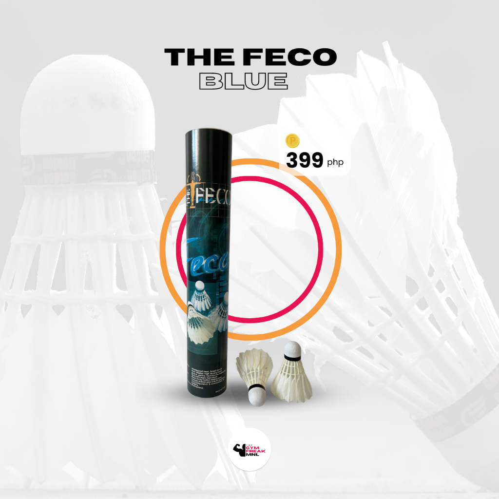 Feco Blue Feather Shuttlecock (Onhand) | Shopee Philippines