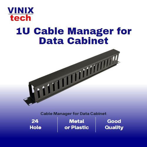 Cable Manager 1U 24 Way Metal Case | Shopee Philippines