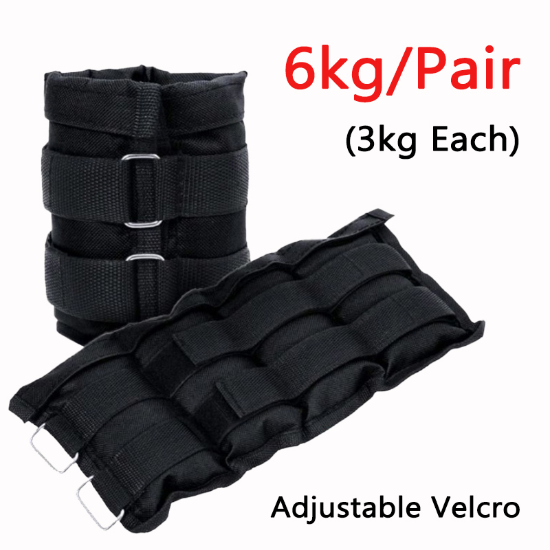 (Pair) Set Leg Ankle Weights 1~6 KG 8~10 Wrist Iron For Adjustable ...