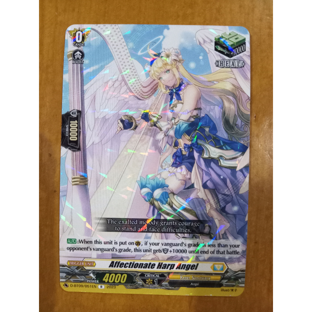 CFV Affectionate Harp Angel Heal R D-BT09 Re DZ-SS01 Keter Sanctuary Cardfight Vanguard English ...