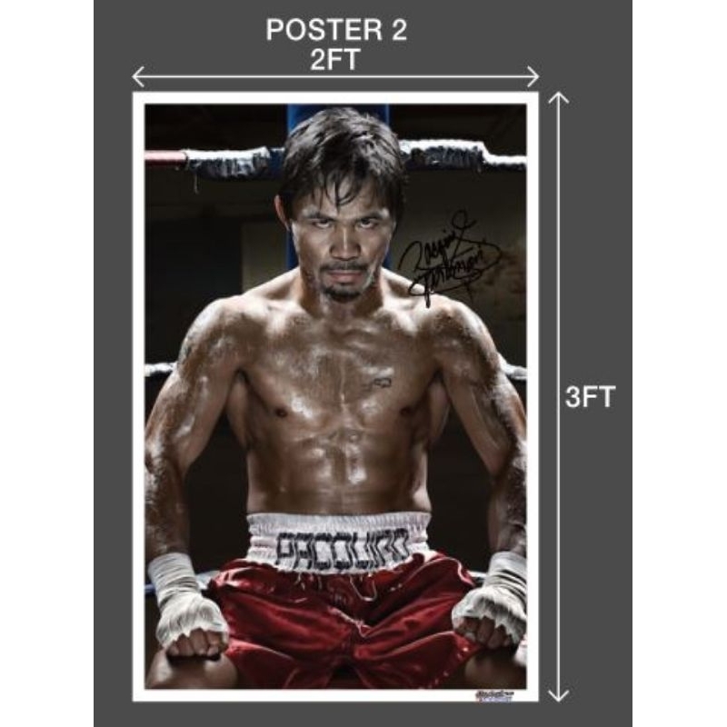 PACQUIAO TARPAULIN POSTER B 2X3FT | Shopee Philippines