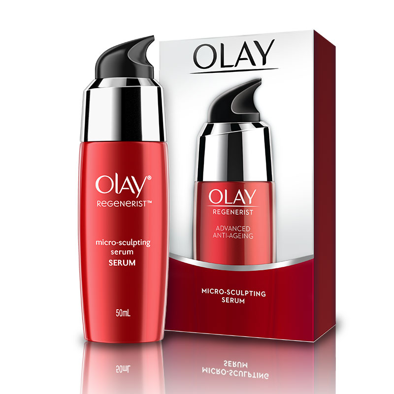 Olay Regenerist Micro-Sculpting Serum Advance Anti Ageing Serum 50ML ...