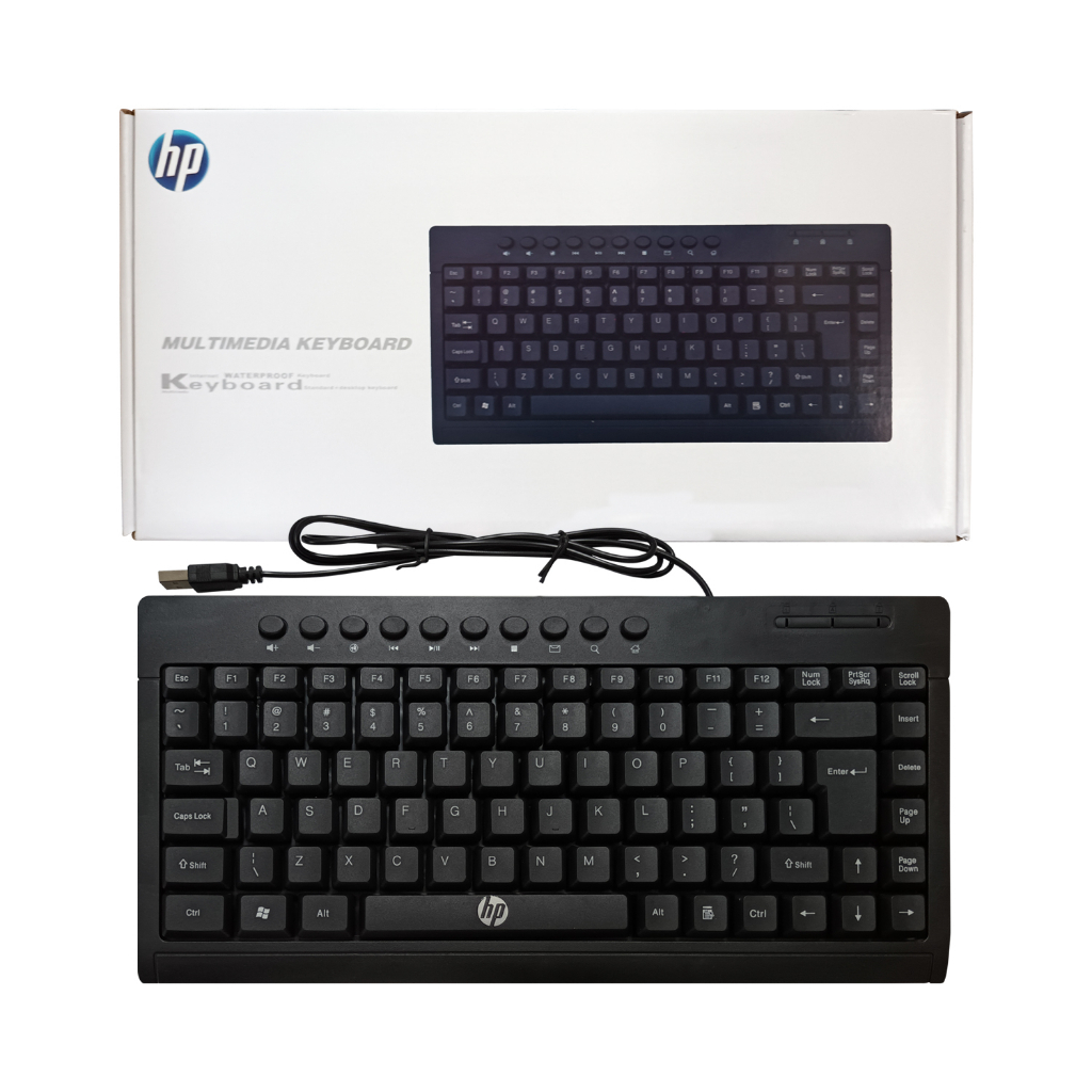 Hp Multimedia Wired Keyboard Soft Keys | Shopee Philippines