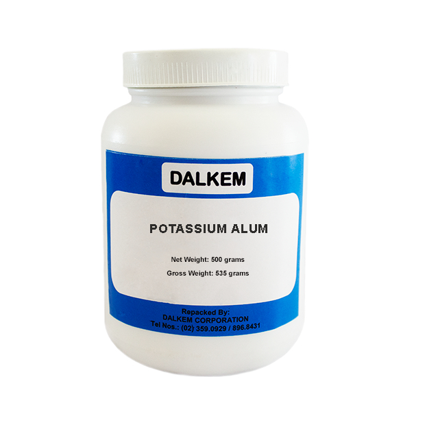 Dalkem Potassium Alum Powder / Potash Alum Net Weight: 500 grams ...
