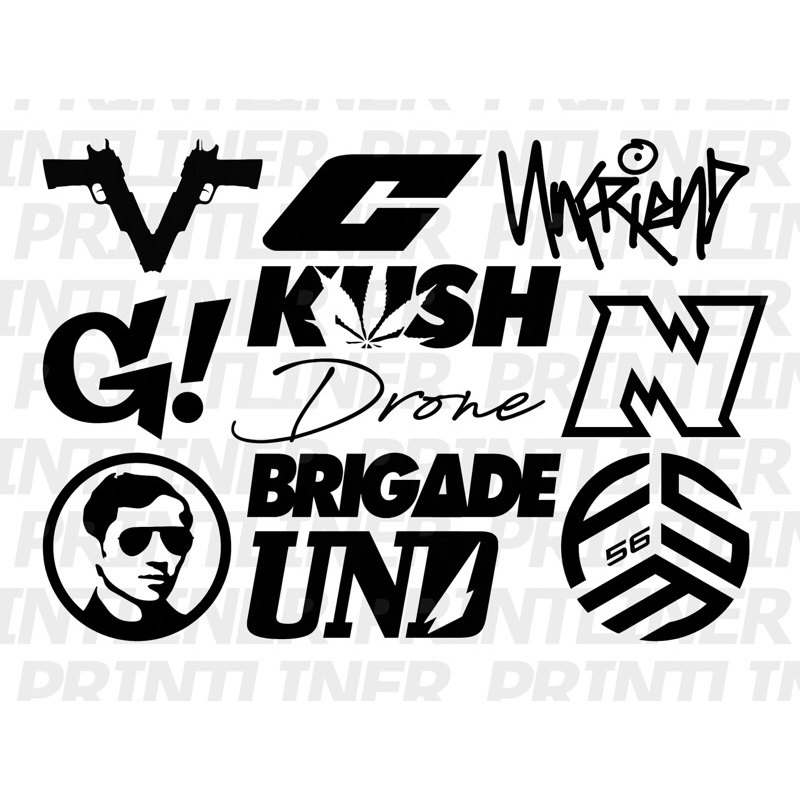 LOKAL CLOTHING BRANDS STICKER DECALS GOOD FOR LAPTOP, CARS, MOTORCYCLE ...