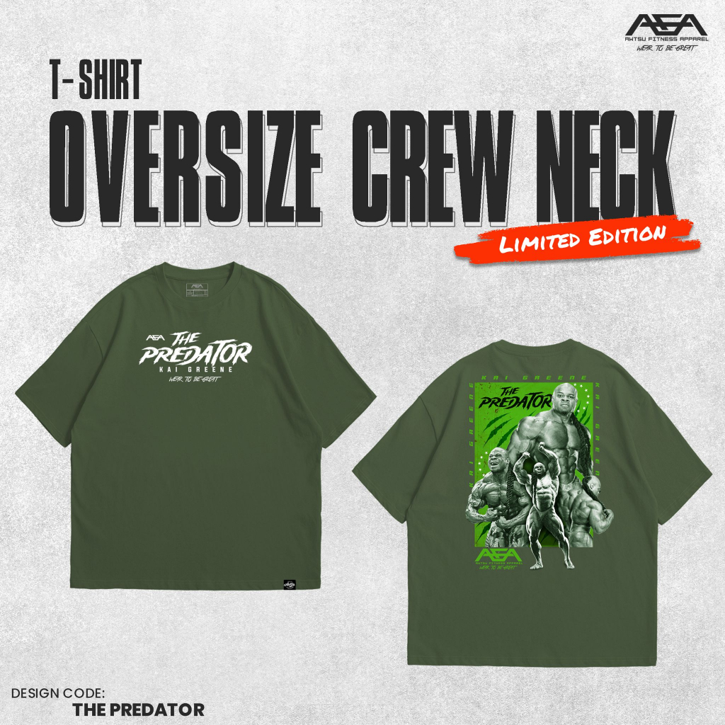 Oversize Crew Neck T-Shirt - The Predator | Shopee Philippines