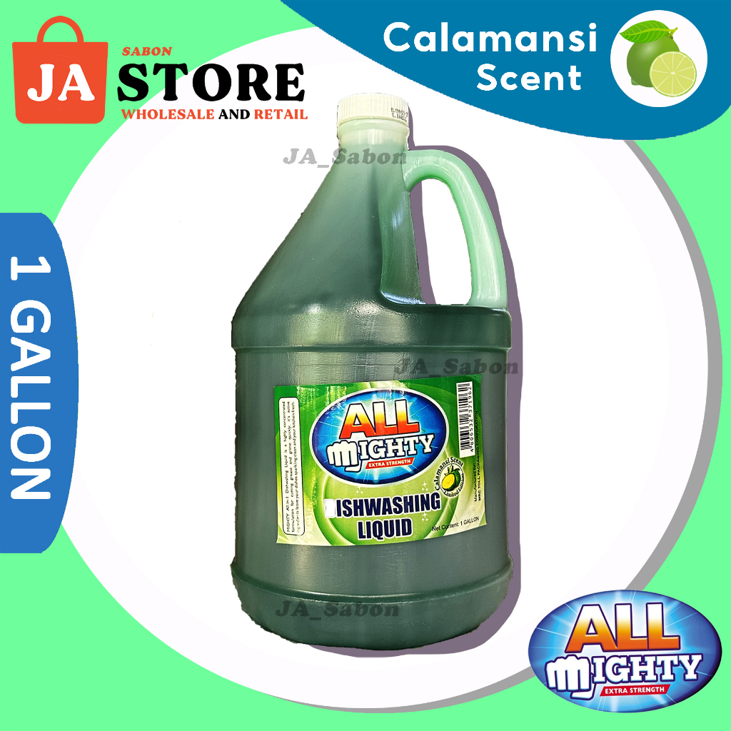 ALL MIGHTY Dishwashing Liquid 1 Gallon | Shopee Philippines