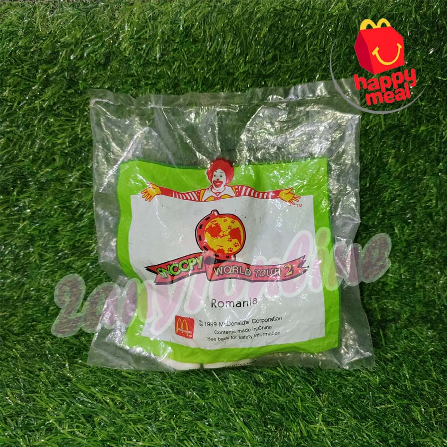 1999 Mcdo Snoopy World Tour - ROMANIA (Sealed) | Shopee Philippines