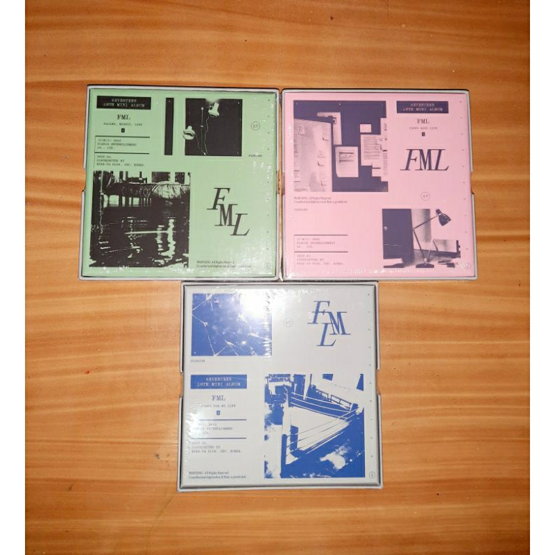 SEVENTEEN FML SEALED ALBUM (10th Mini Album) | Shopee Philippines