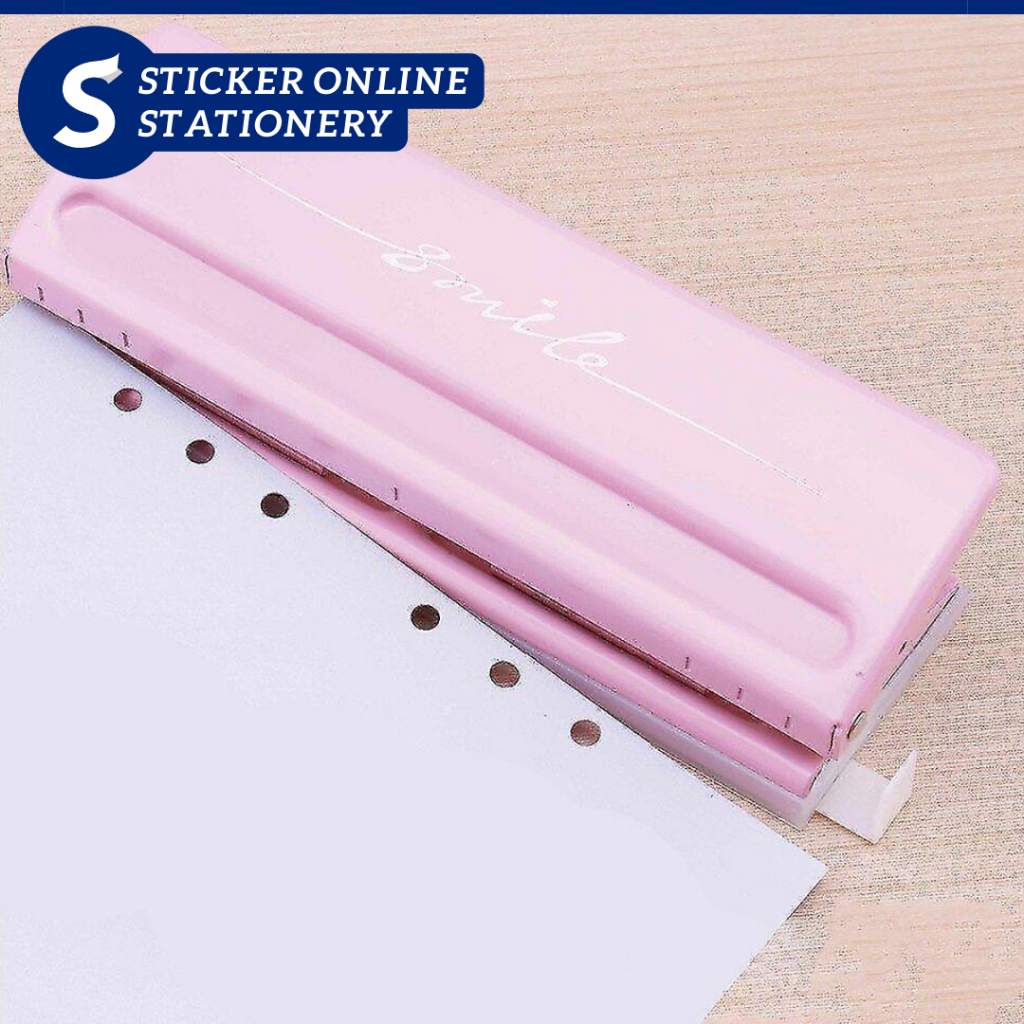 KW-triO 6 Hole Paper Puncher Adjustable Desktop Metal Punch A4 | A5 ...