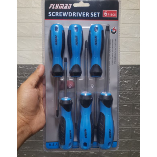 Original Flyman Screwdriver Set 6pcs | Shopee Philippines
