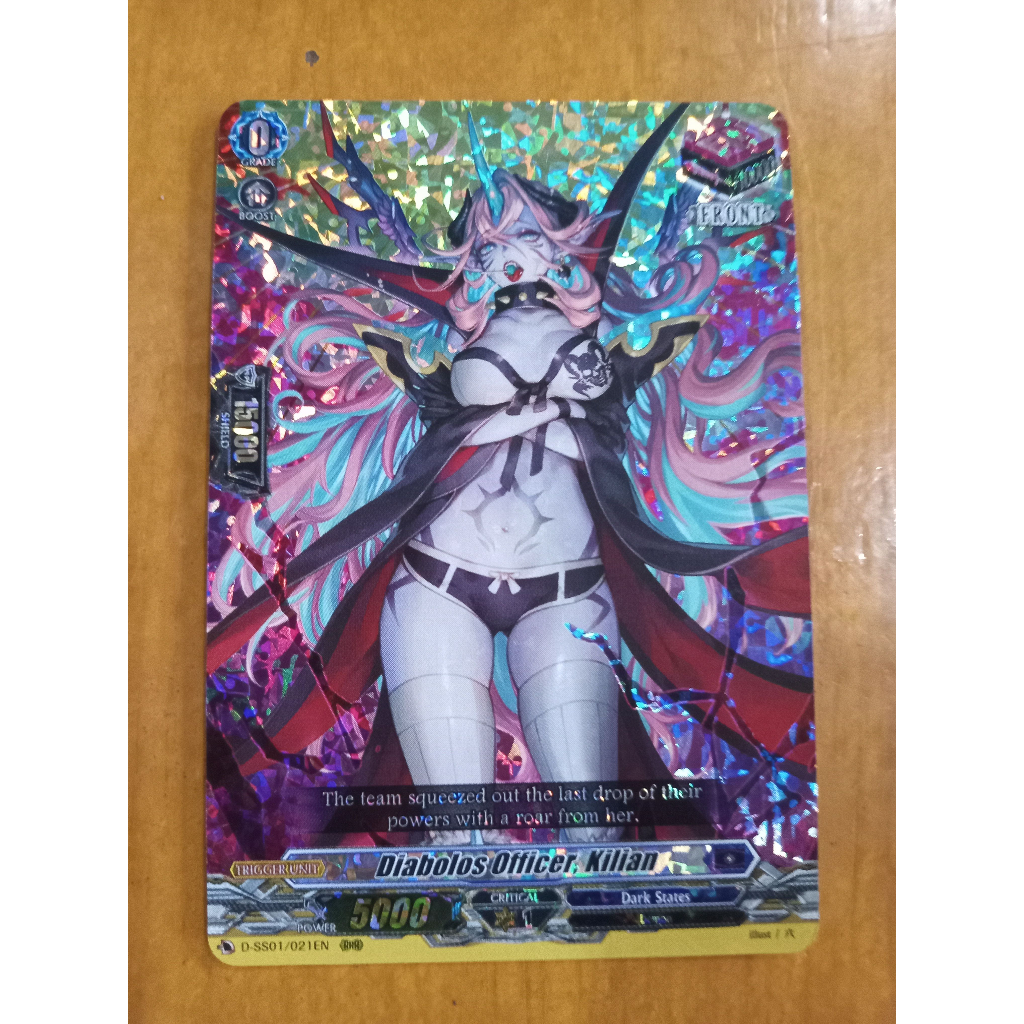 CFV Diabolos Officer, Kilian RRR Front D-SS01 Cardfight Vanguard English | Shopee Philippines