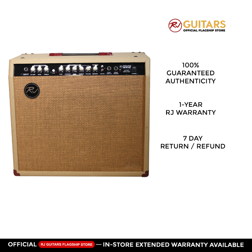 RJ Guitars Sound Wave Electric Guitar Amplifier - 60 Watts | Shopee ...