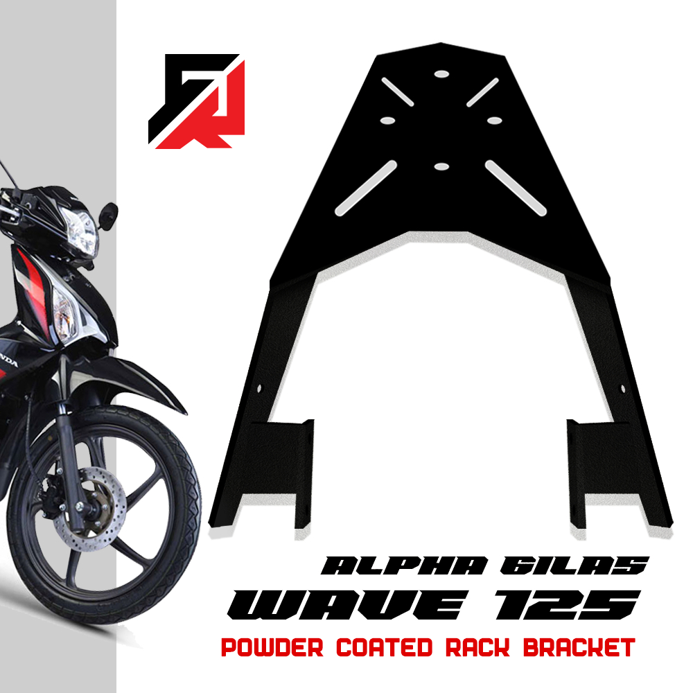 Honda Wave 125 Alpha Top box bracket /Wave 110r Bracket / Motorcycle ...